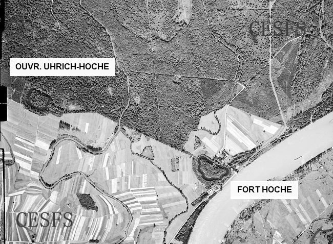 Zwischenwerk 5 Werder-Schwarzhoff (Ouvrage intermédiaire Uhrich-Hoche ...